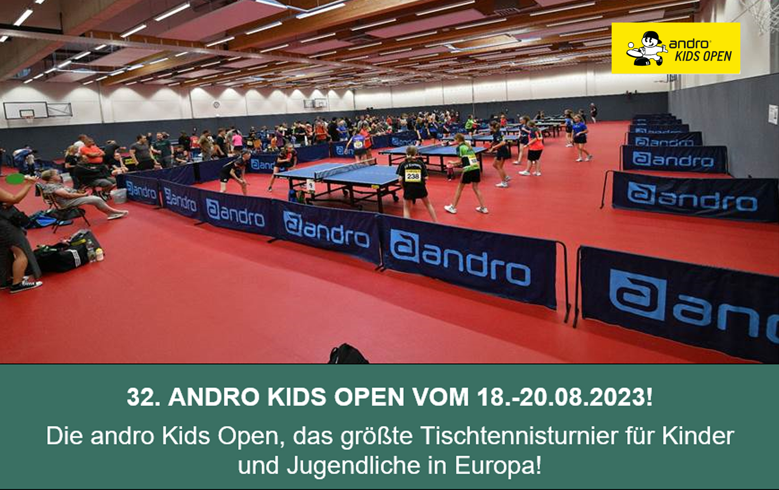 ANDRO KIDS OPEN 2023 - WTTV - Westdeutscher Tischtennis-Verband e.V.